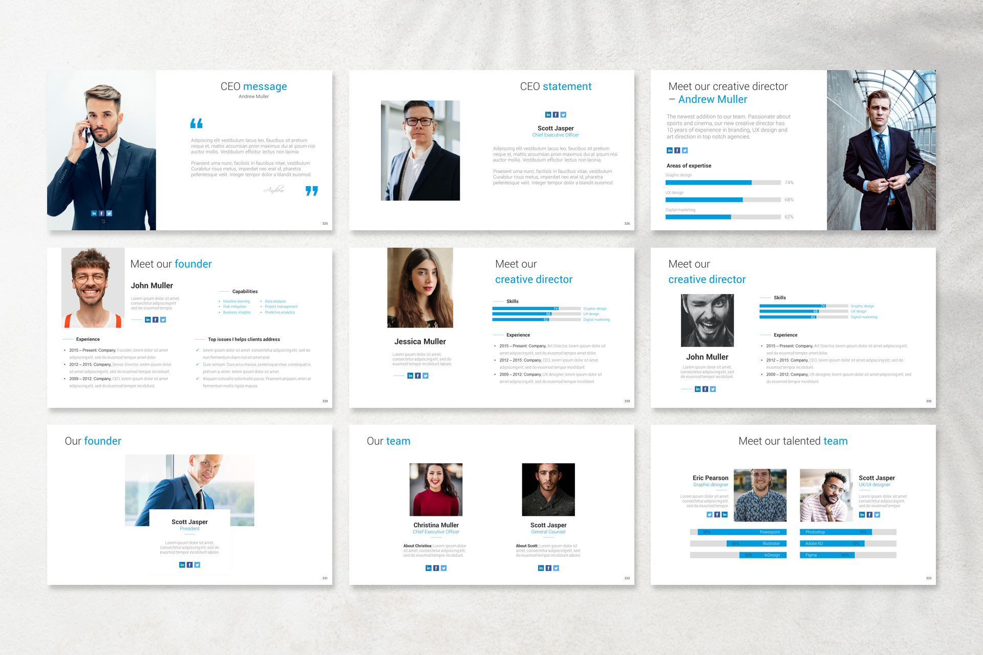 Simpla - Business PowerPoint Template, Presentation Templates ...