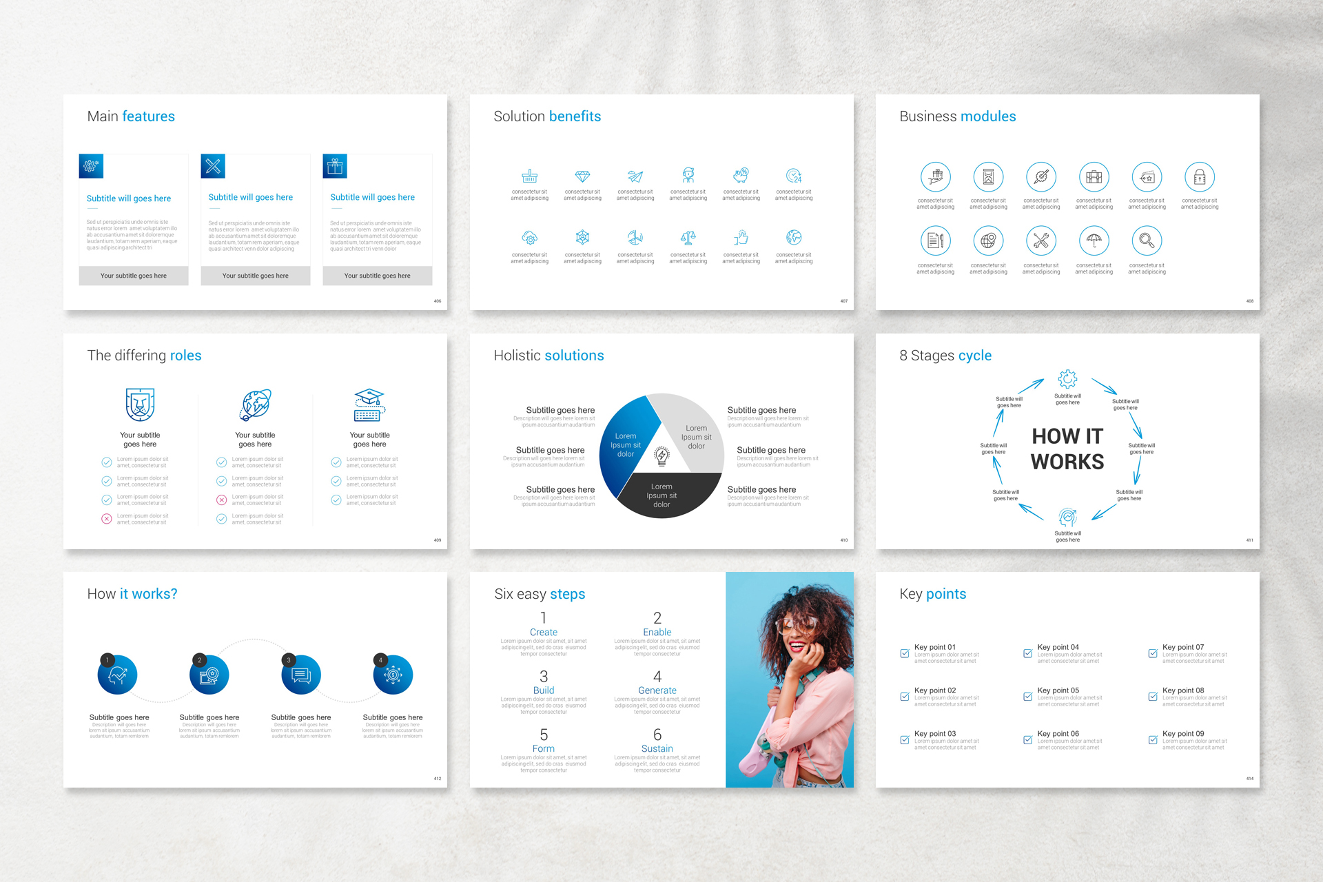 Simpla - Business PowerPoint Template, Presentation Templates ...