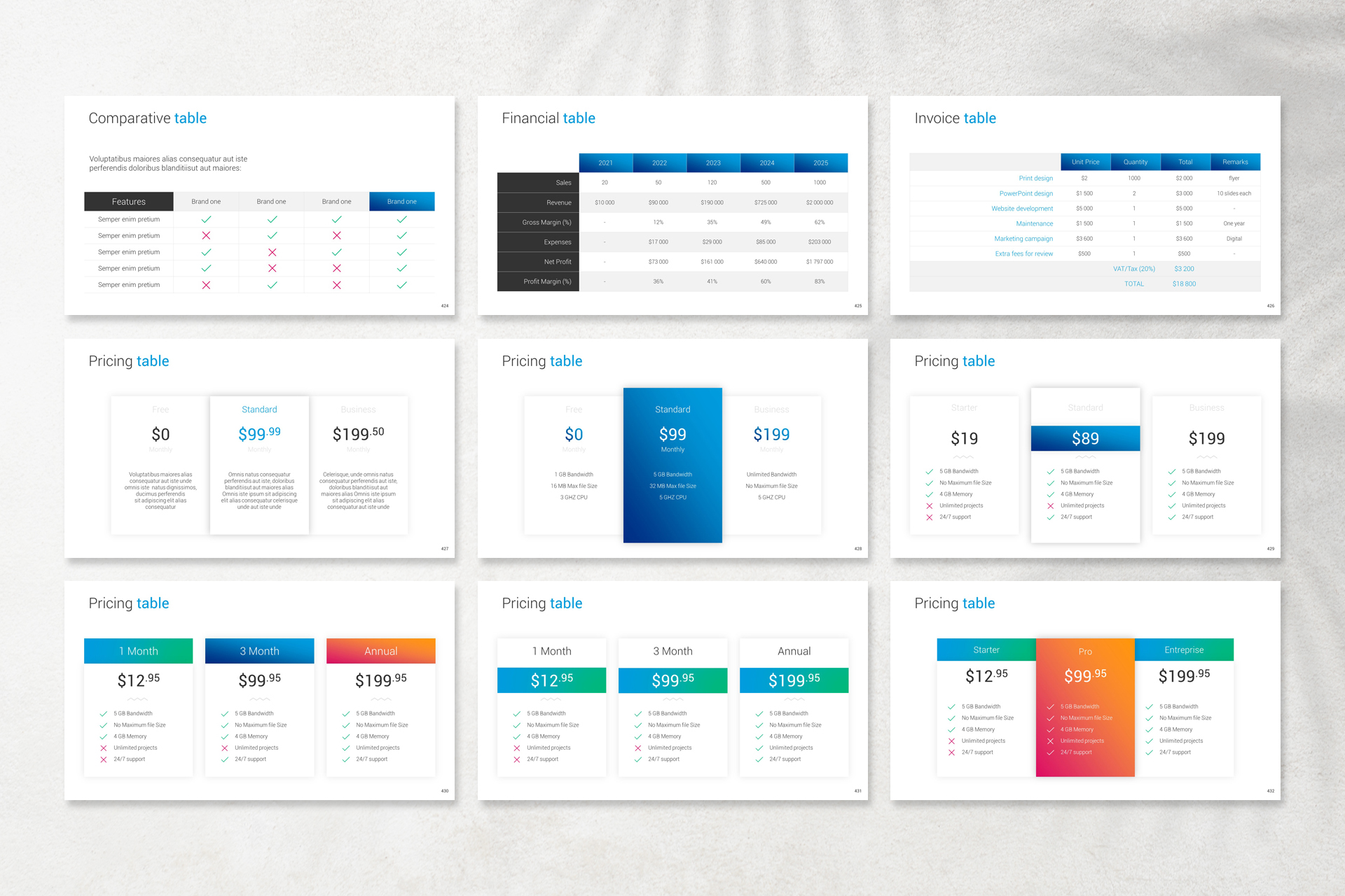 Simpla - Business PowerPoint Template, Presentation Templates ...