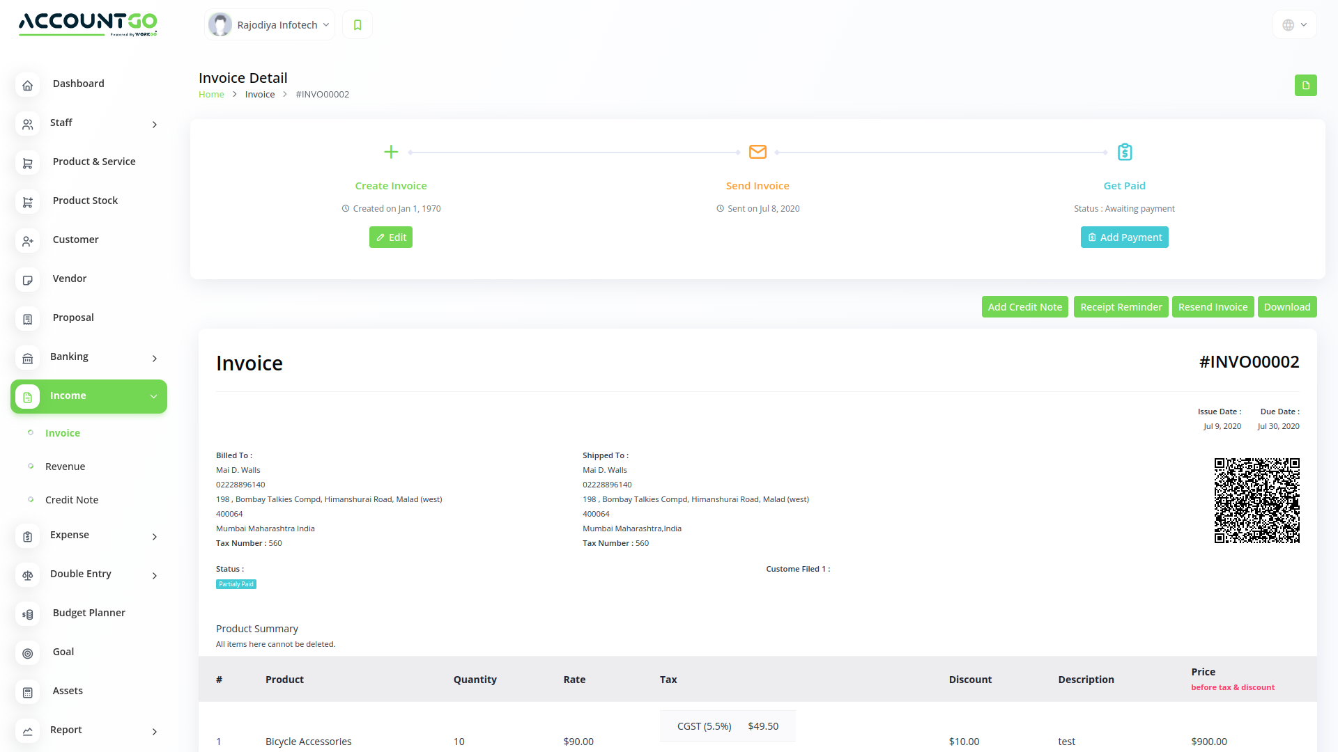 AccountGo - Accounting and Billing Tool by RajodiyaInfotech | CodeCanyon
