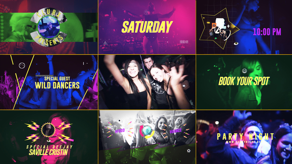 The Party, After Effects Project Files | VideoHive
