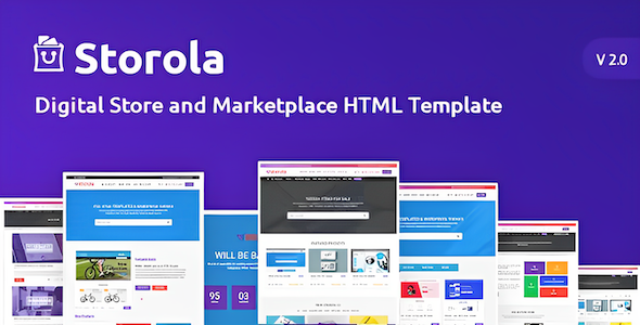 Storola - Digital Store and Marketplace HTML Template by dot_themes
