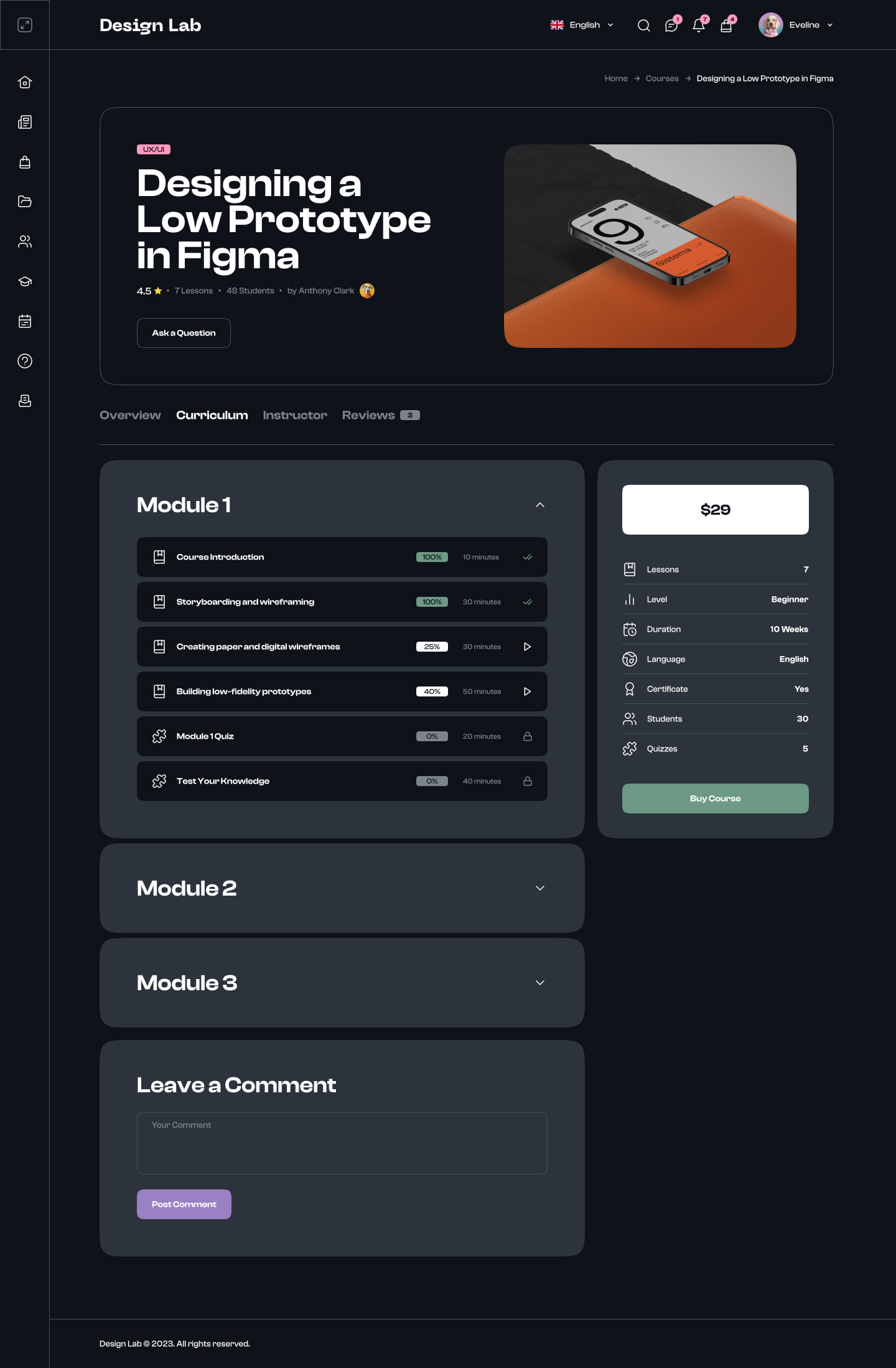 Design Lab - Social Network & Community Figma Template by Templines