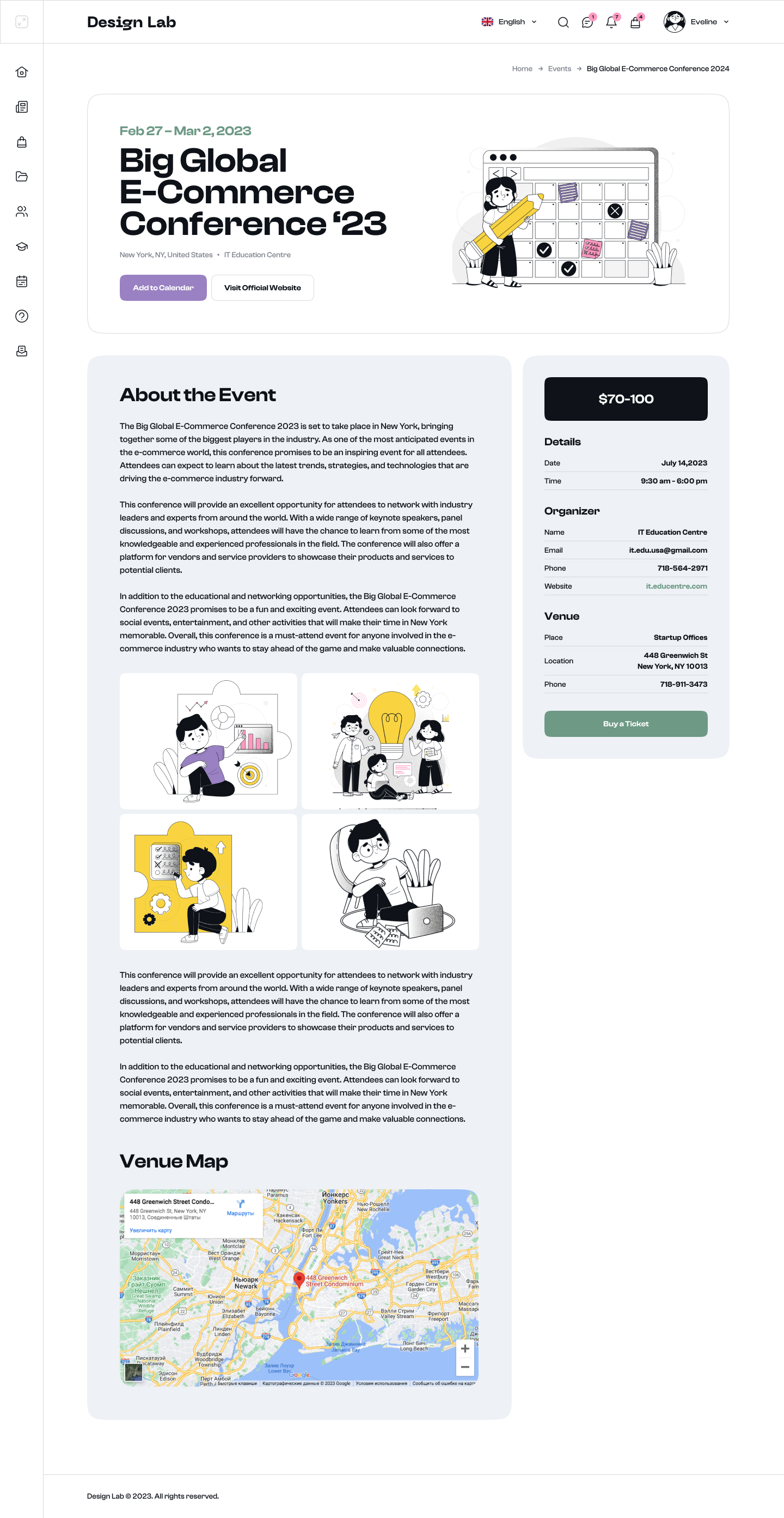 Design Lab - Social Network & Community Figma Template by Templines