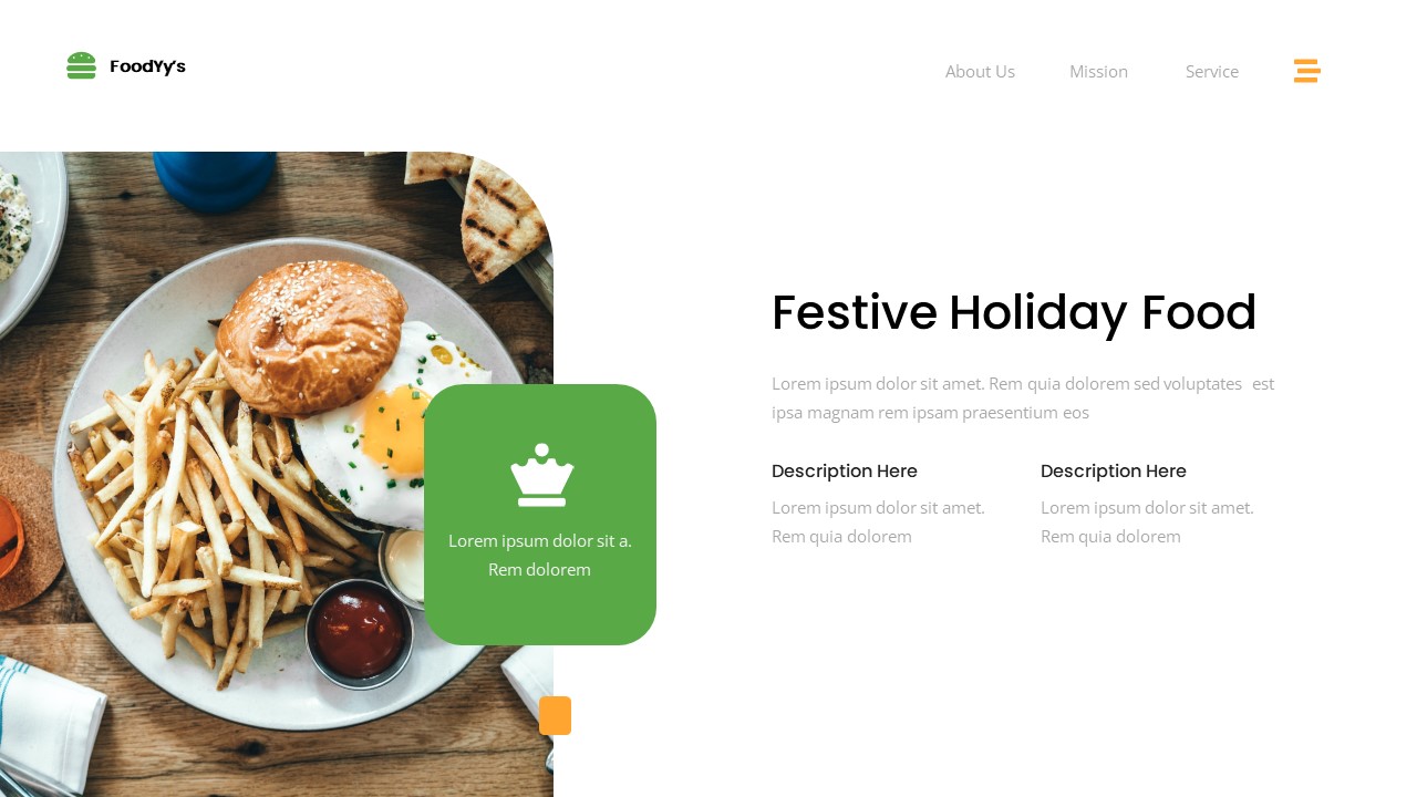 Food Presentation Template, Presentation Templates | GraphicRiver