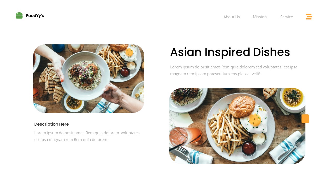 Food Google Slide Template, Presentation Templates | GraphicRiver