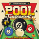 Pool Billiard Tournament Flyer, Print Templates | GraphicRiver