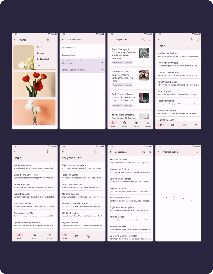 ComposeX - Android Jetpack Compose UI 1.2 by dream_space | CodeCanyon