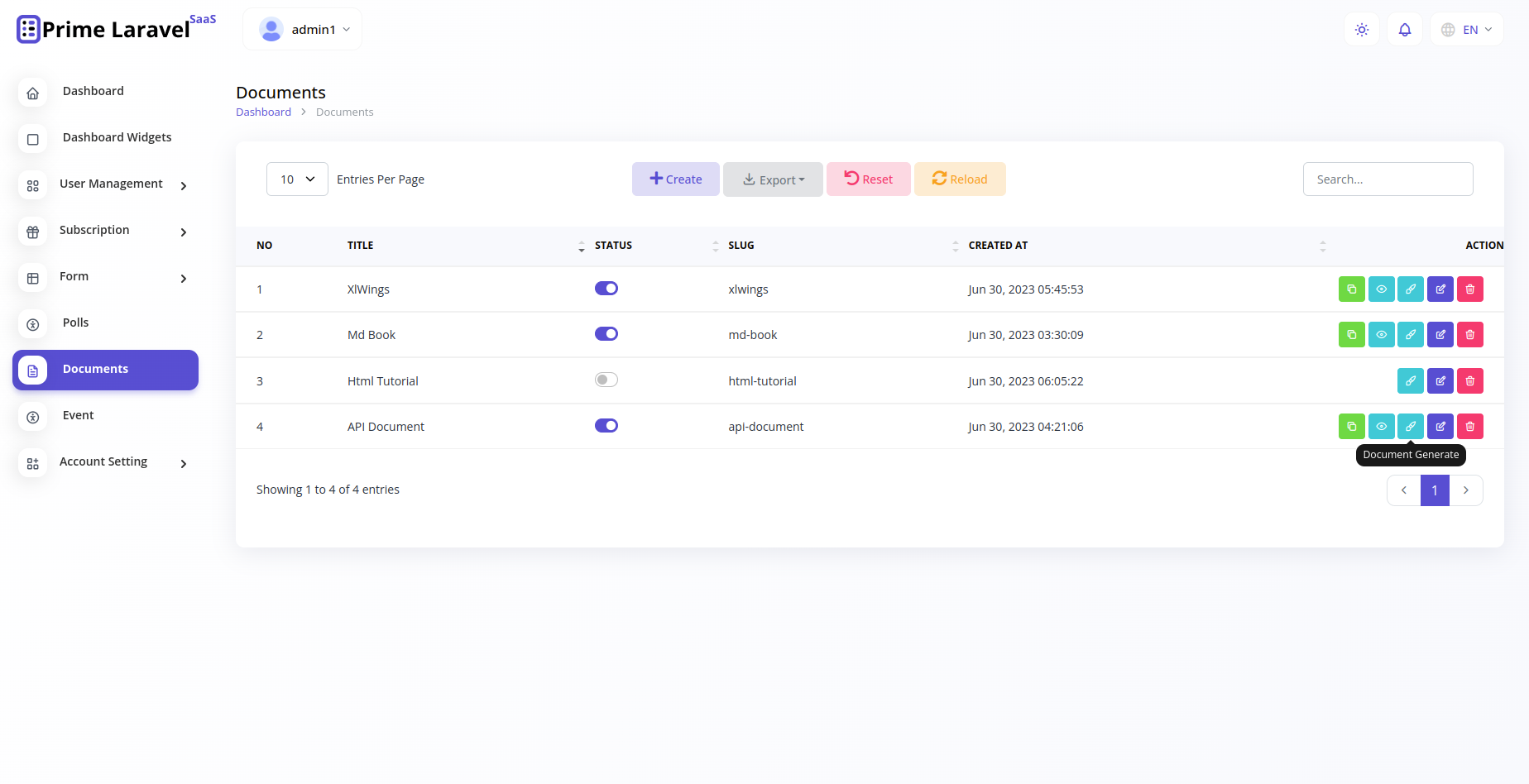 Prime Laravel Saas - Form builder & Poll Management System by Quebix-Technology