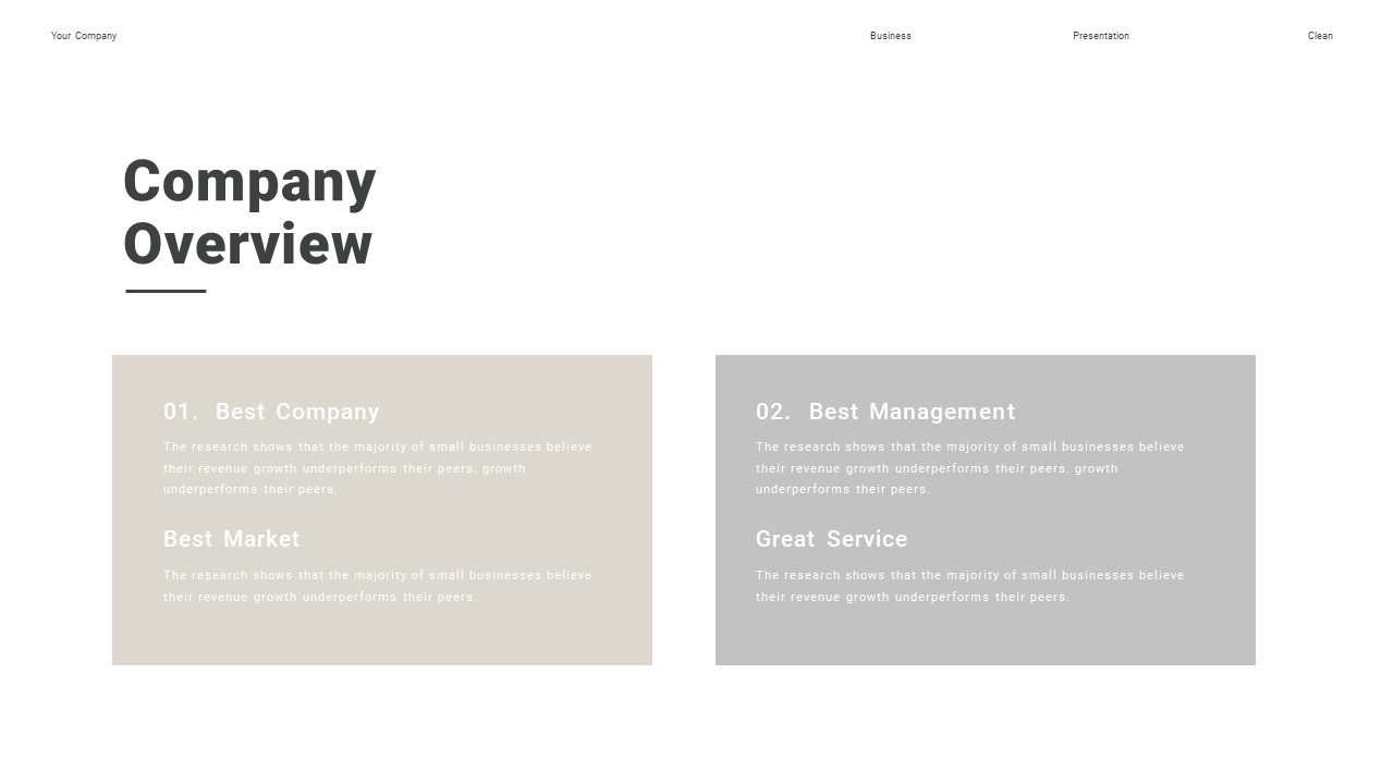 Business Presentation - Clean, Presentation Templates | GraphicRiver