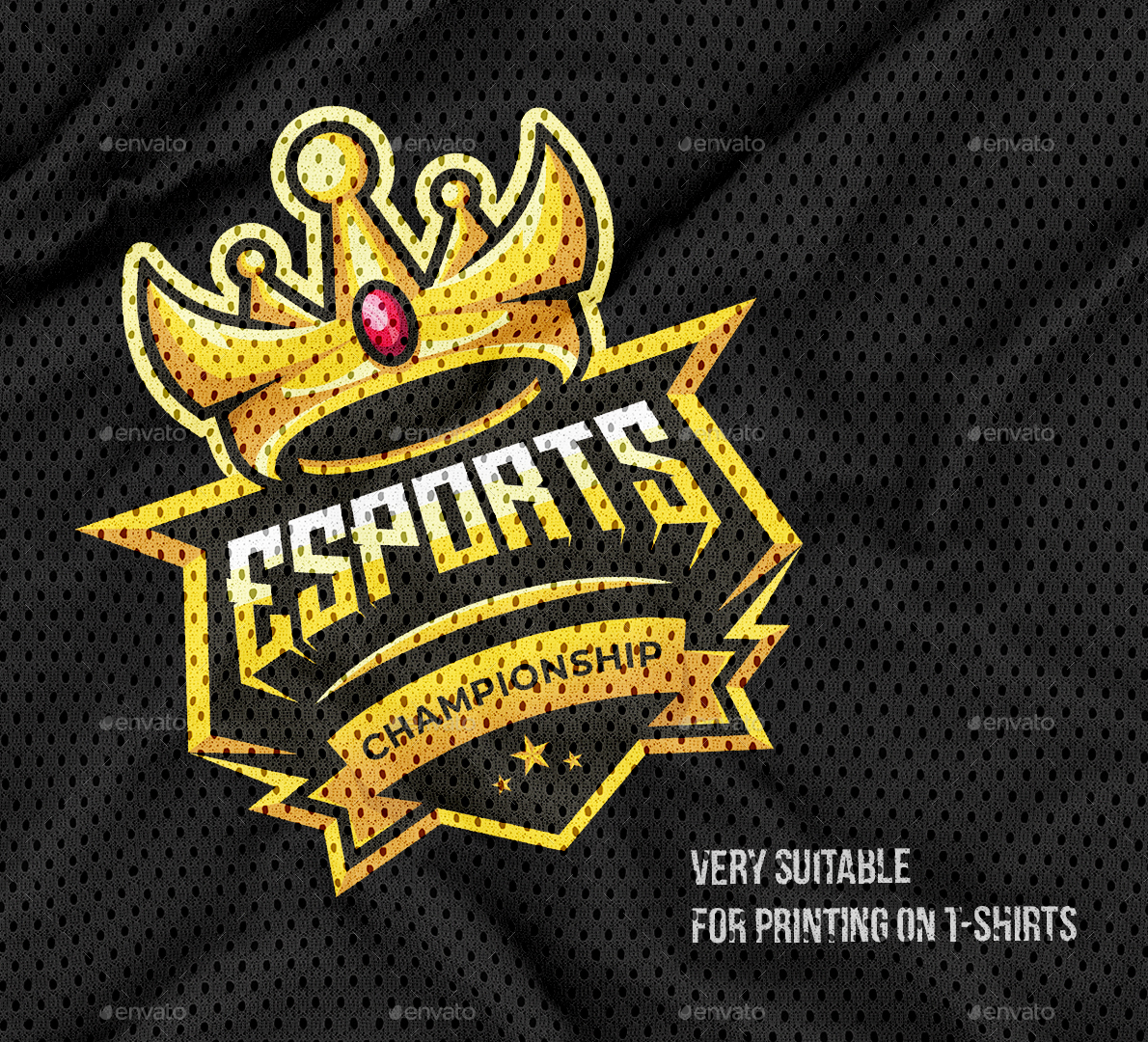 Crown Esport Logo Gaming, Logo Templates | GraphicRiver