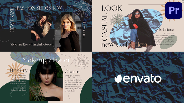 Trendy Texture Slideshow for Premiere Pro, Premiere Pro Templates ...