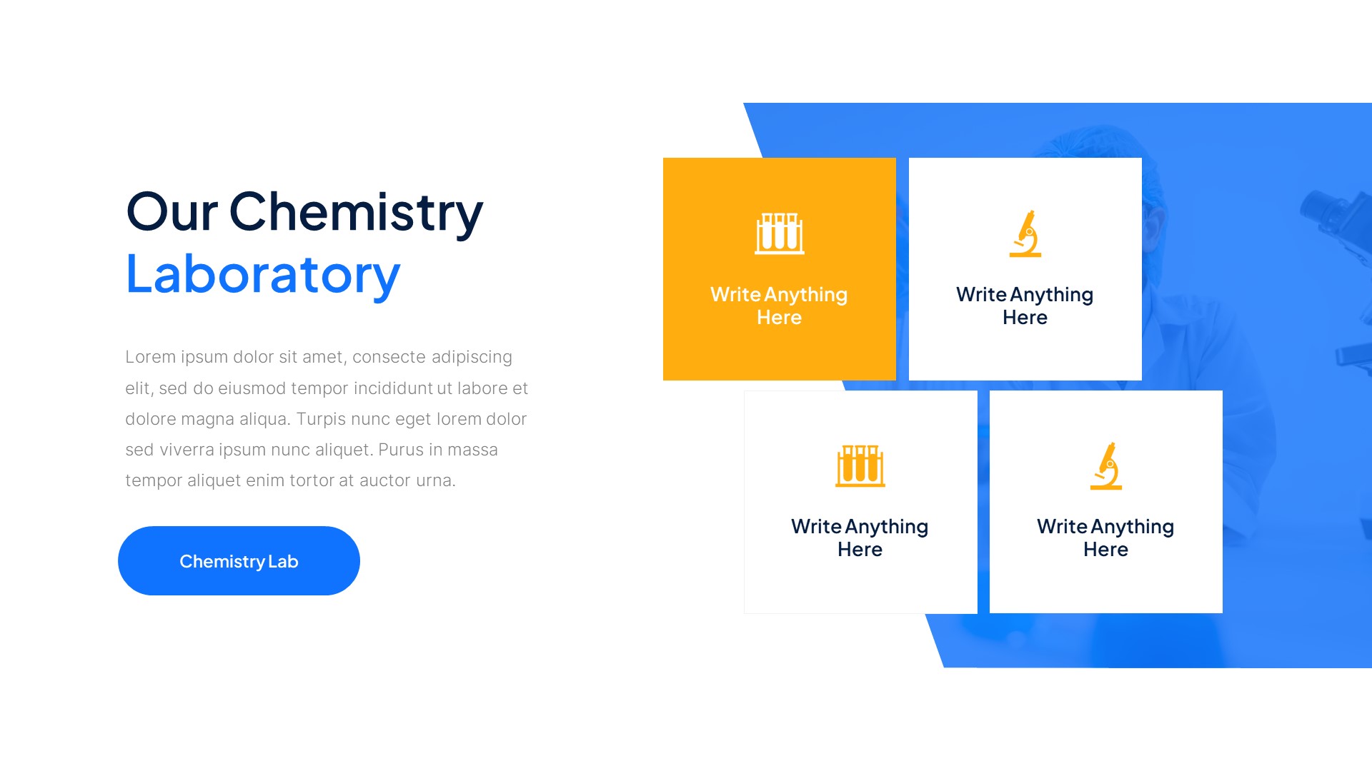 Chemisty - Chemistry Laboratory PowerPoint Template, Presentation Templates