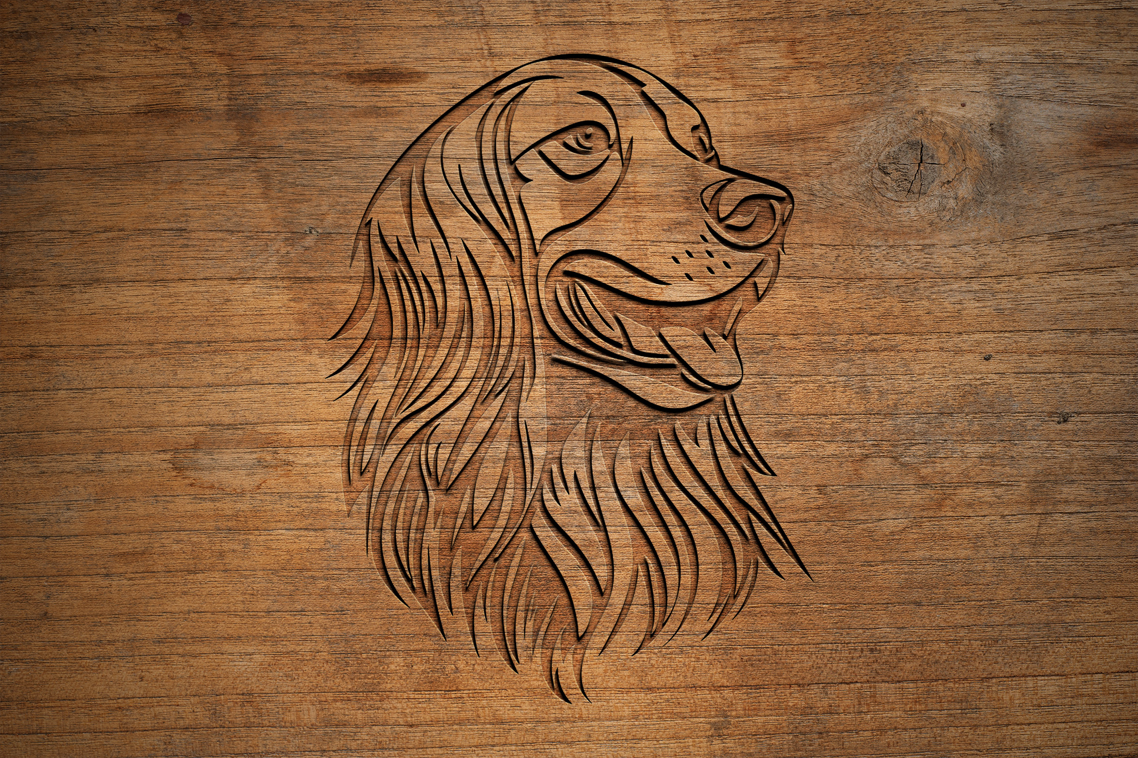 Engraved Wood - Text Effect, Add-ons | GraphicRiver