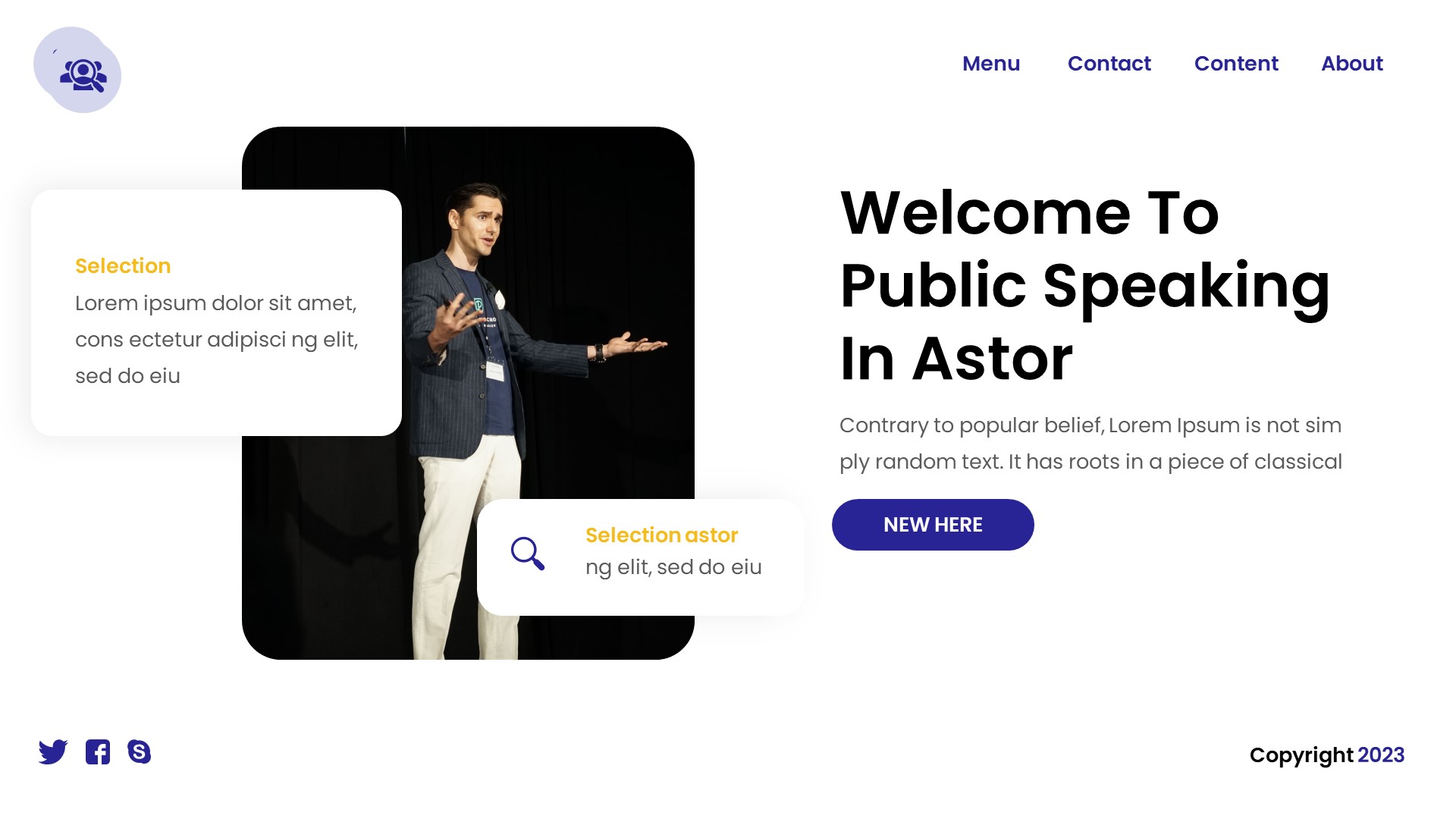 Astor - Public Speaking Marketing Business Google Slides Template ...