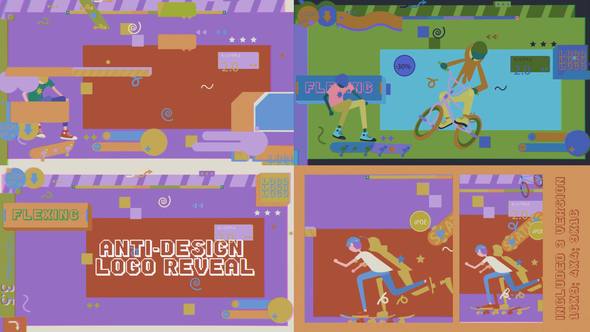 Anti-Design Logo reveal, Premiere Pro Templates | VideoHive