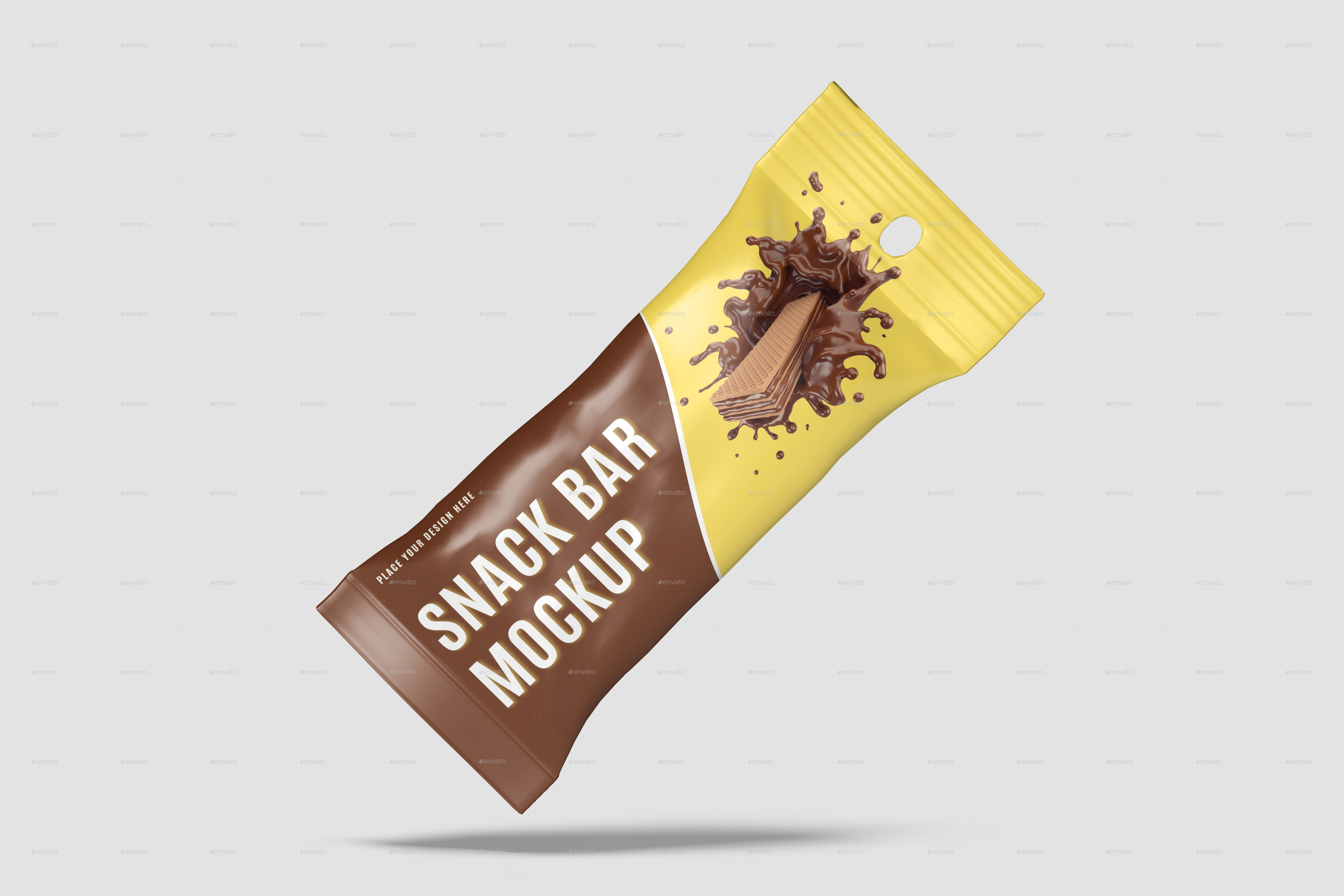 Snack Bar Packaging Mockup, Graphics | GraphicRiver