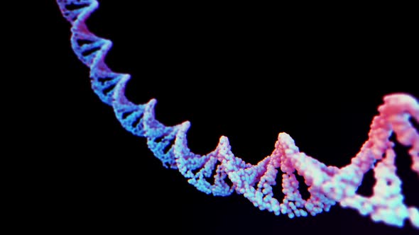 DNA Strand Damage Destruction Animation, Motion Graphics | VideoHive