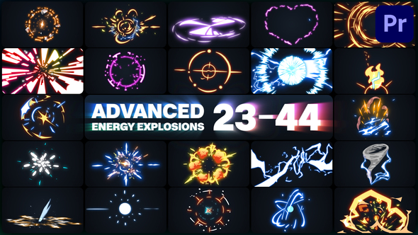 Advanced Energy Explosions Pack for Premiere Pro, Premiere Pro Templates