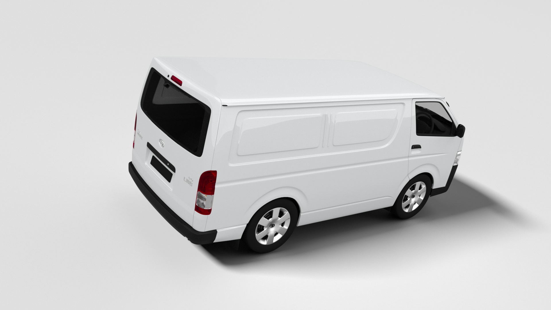 Toyota Hiace Panel Van by ap_89 | 3DOcean