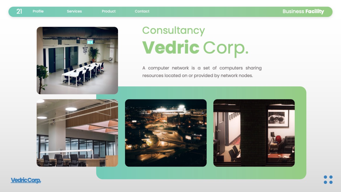 Vedric - Corporate Powerpoint Templates, Presentation Templates ...
