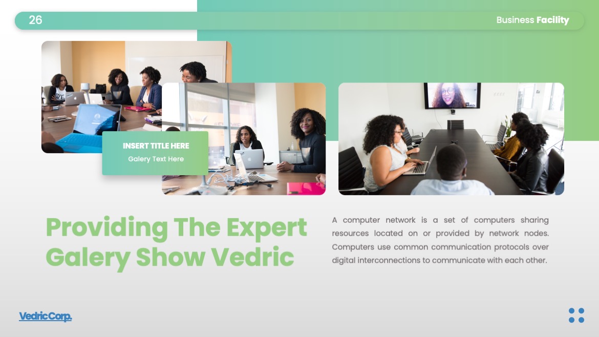 Vedric - Corporate Powerpoint Templates, Presentation Templates ...