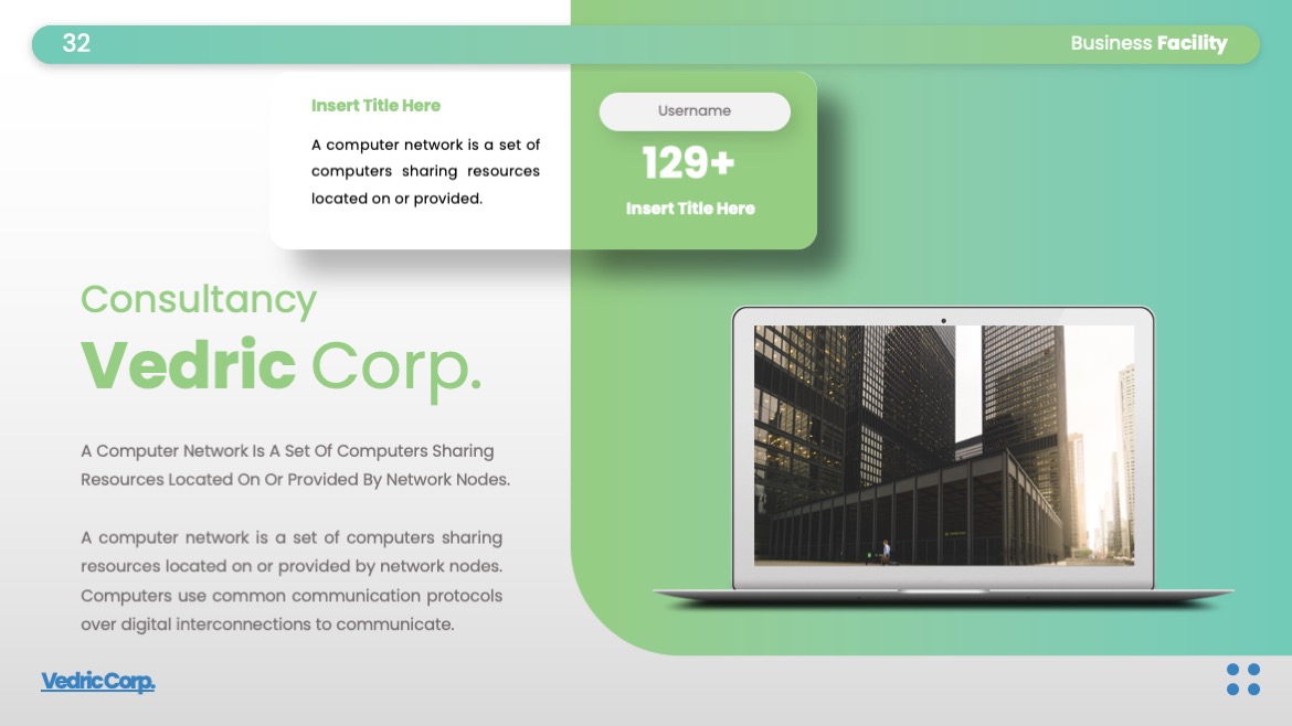 Vedric - Corporate Powerpoint Templates, Presentation Templates ...