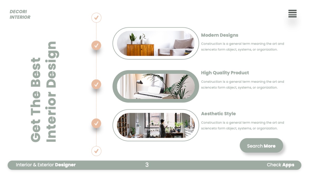 Decori - Interior Powerpoint Templates by Yumnacreative | GraphicRiver