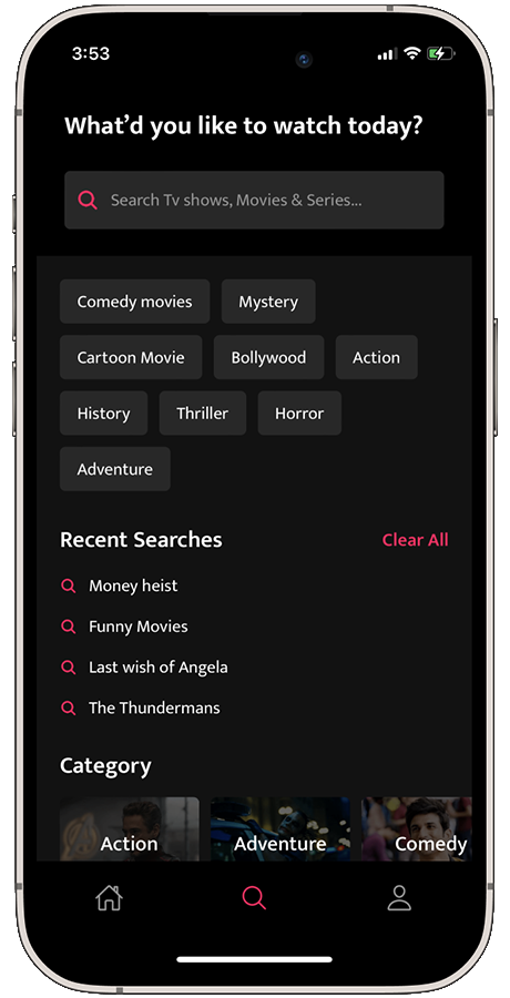 Movie Series Video Streaming Android App Template + Video Streaming iOS ...