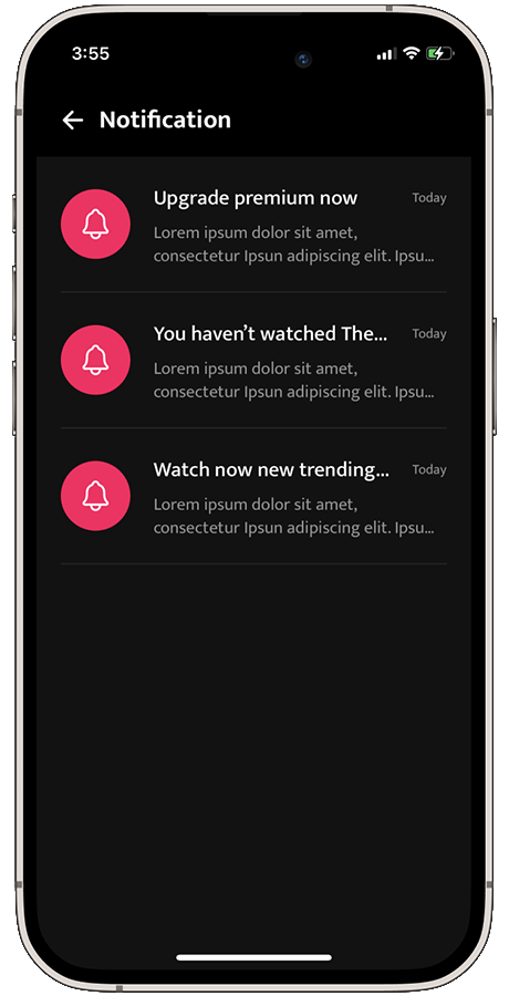 Movie Series Video Streaming Android App Template + Video Streaming iOS ...