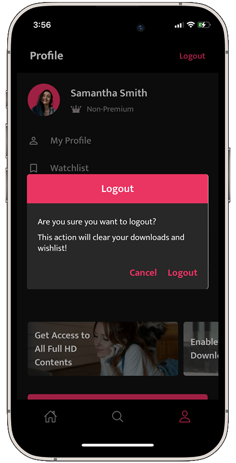 Movie Series Video Streaming Android App Template + Video Streaming iOS ...