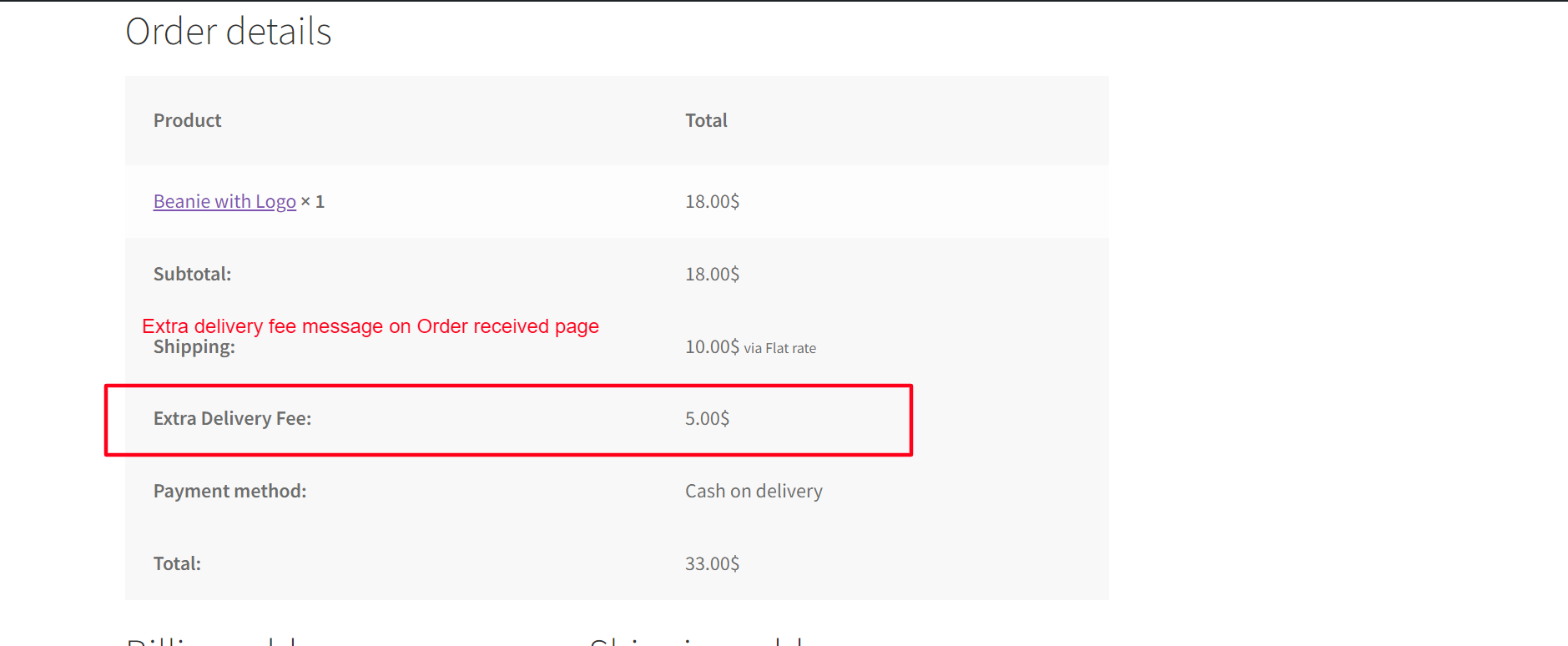 WooCommerce Extra Delivery Fee by sumon086 | CodeCanyon