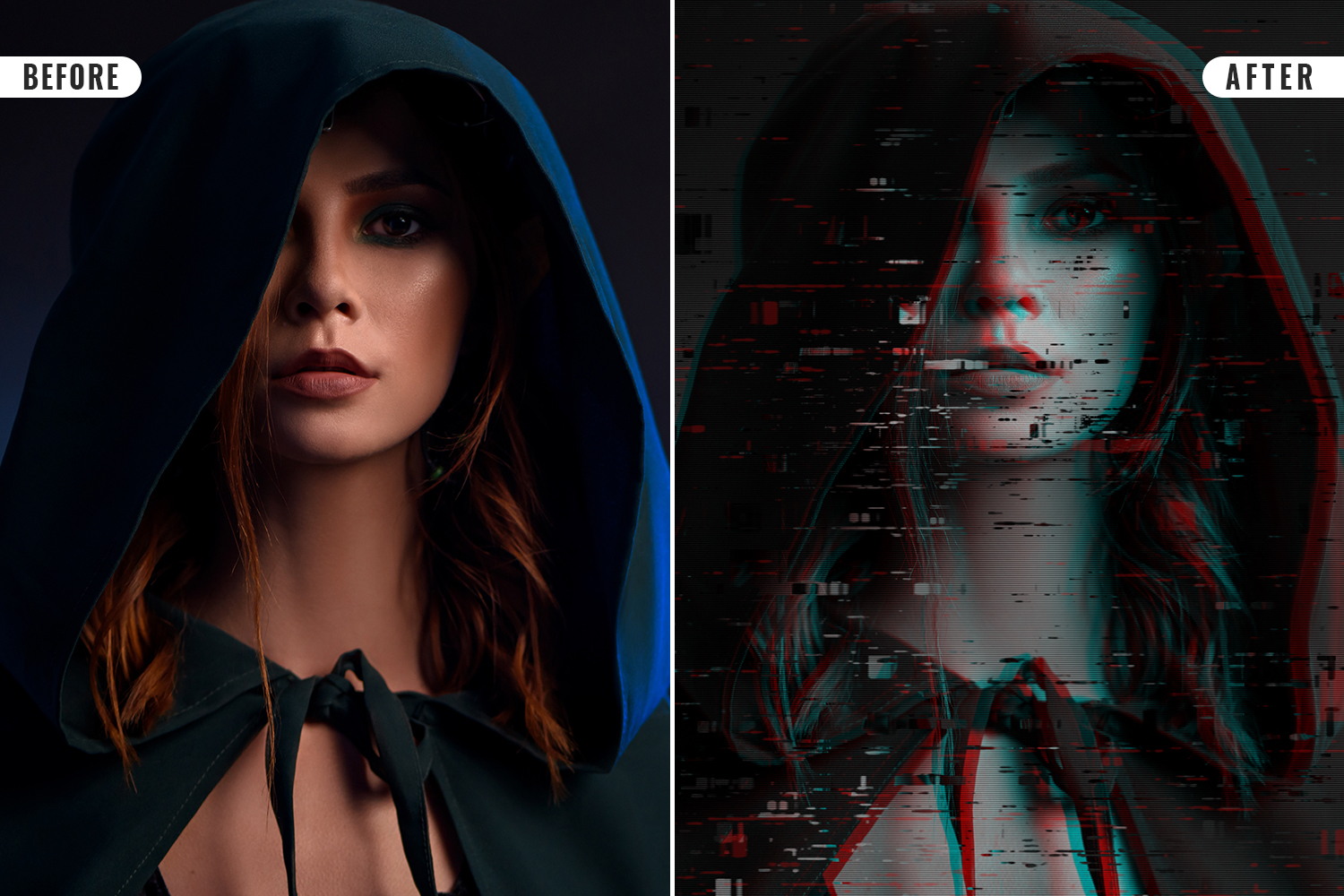 Glitch Photo Effect, Add-ons | GraphicRiver