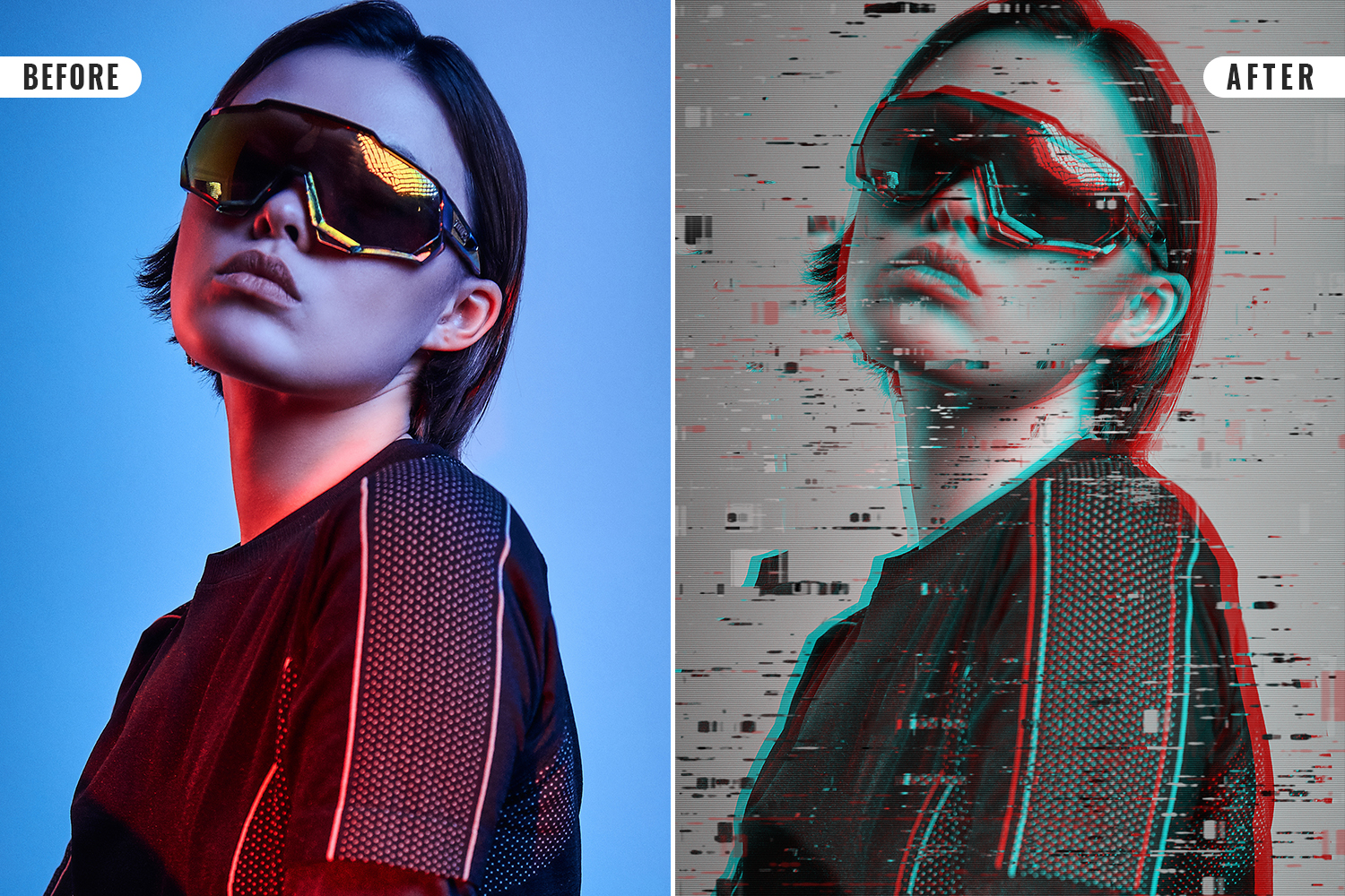 Glitch Photo Effect, Add-ons | GraphicRiver