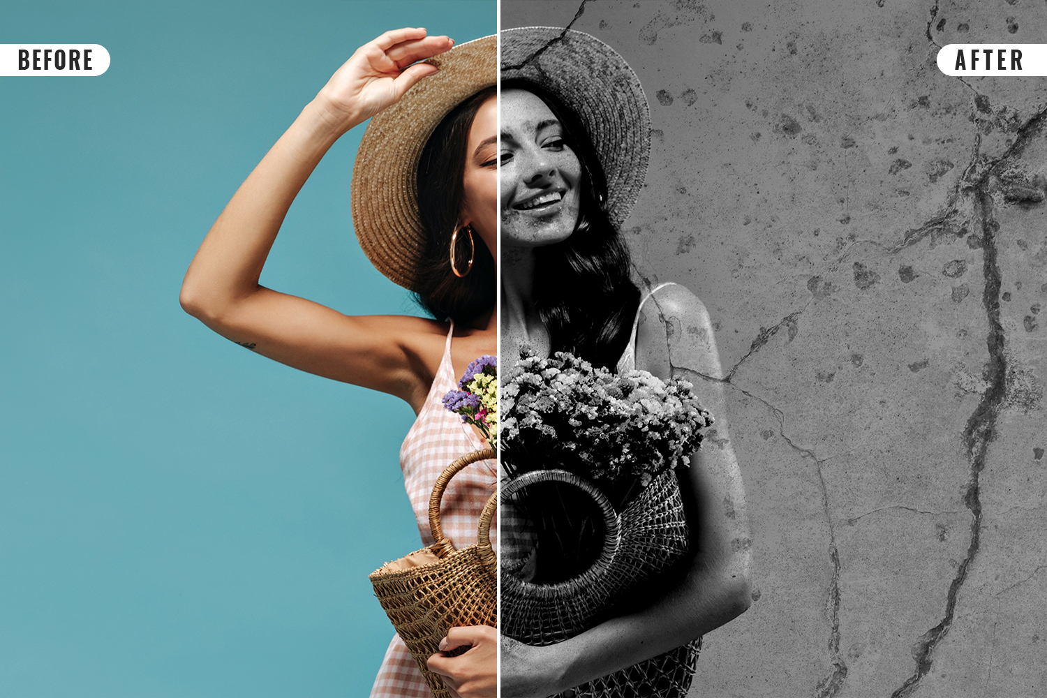 Cracked Wall Photo Effect, Add-ons | GraphicRiver