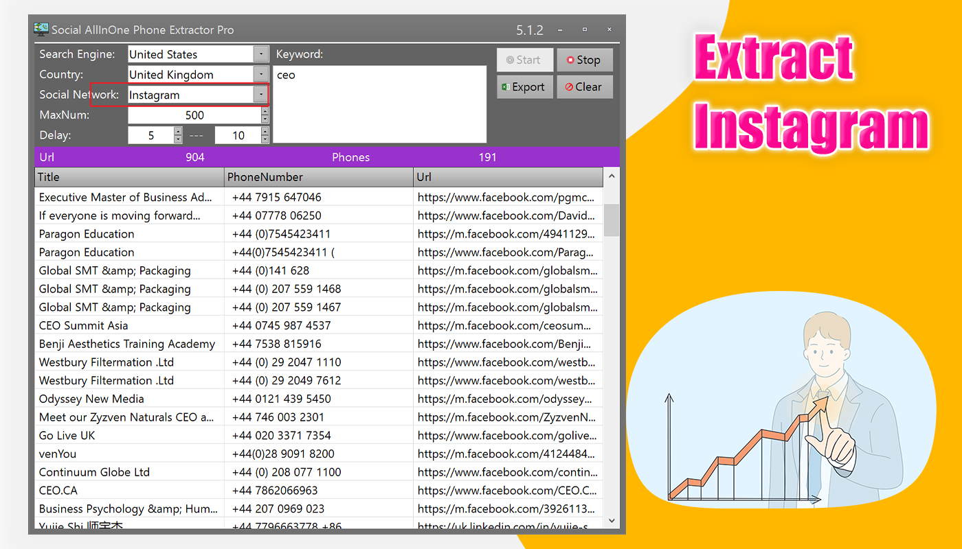 Social AllInOne Phone Extractor by IonicStudio | CodeCanyon