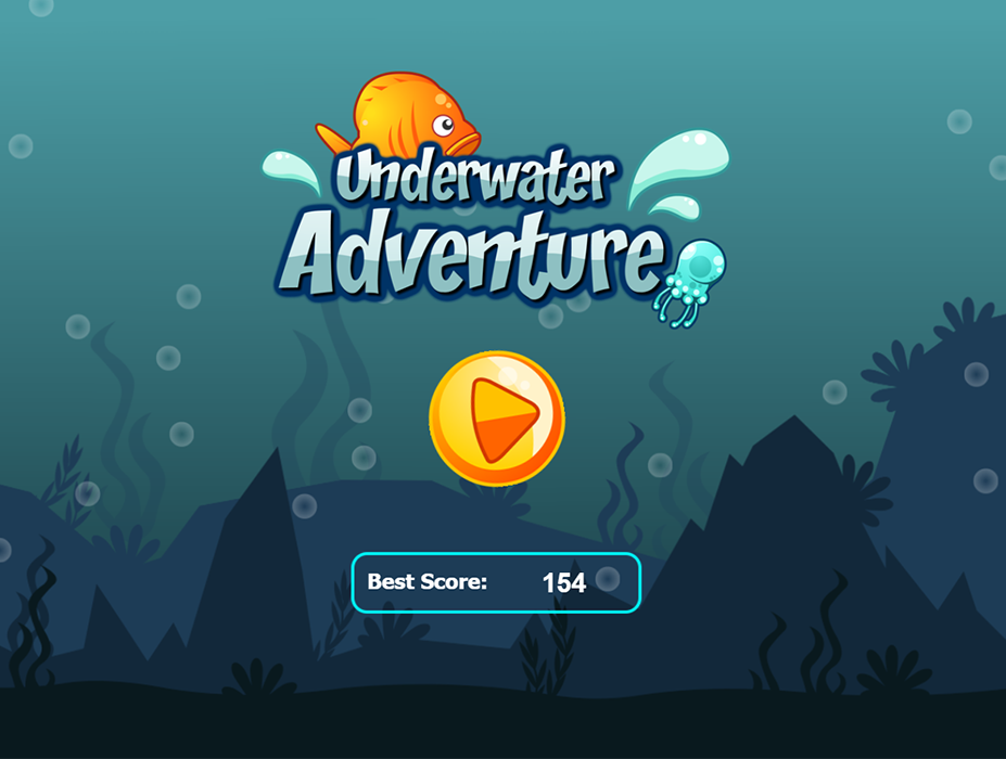 Underwater Adventure Construct 3 Html5 Game By Sparximer Codecanyon