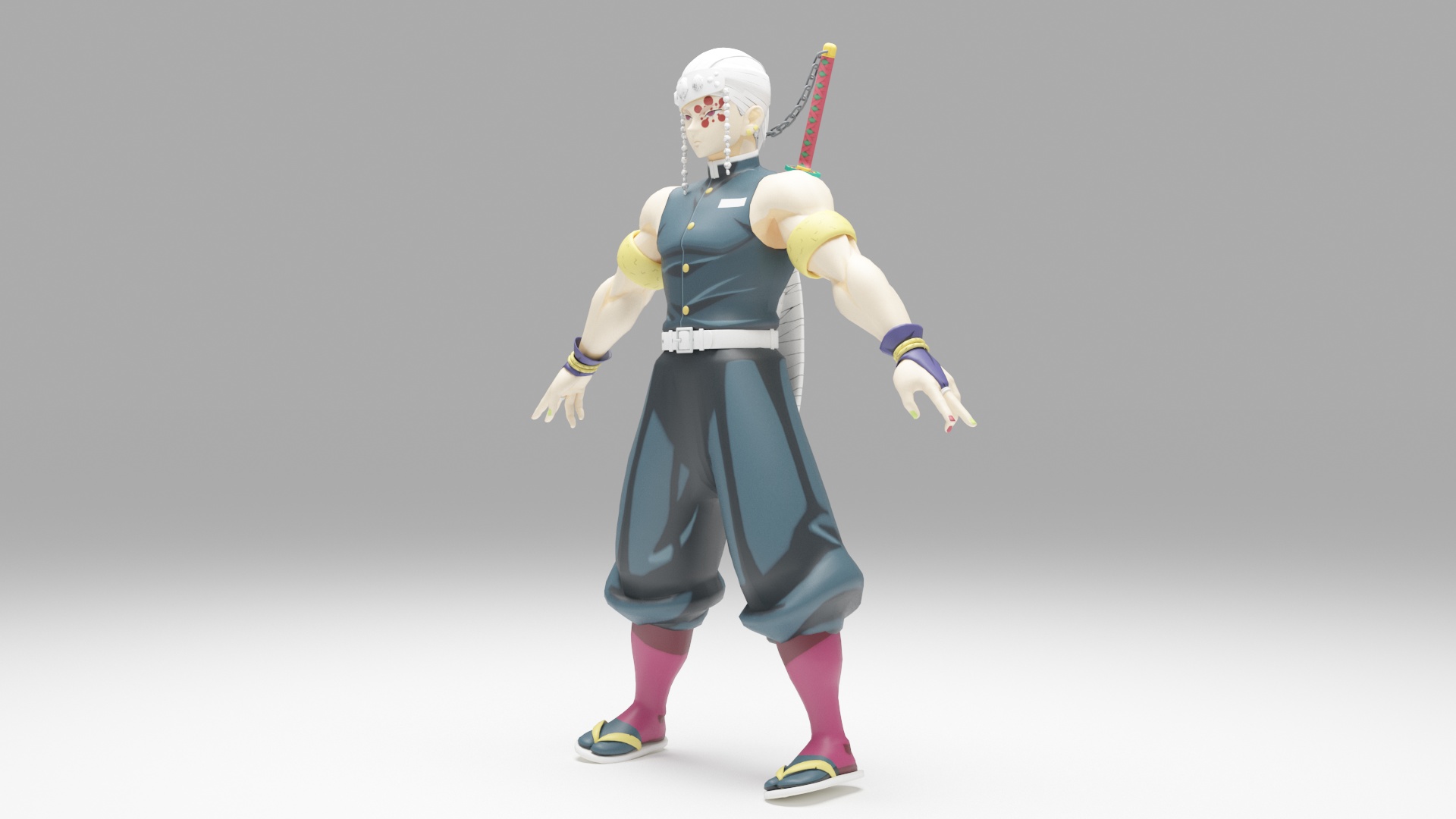 Uzui Tengen - Kimetsu no Yaiba by X-Point | 3DOcean