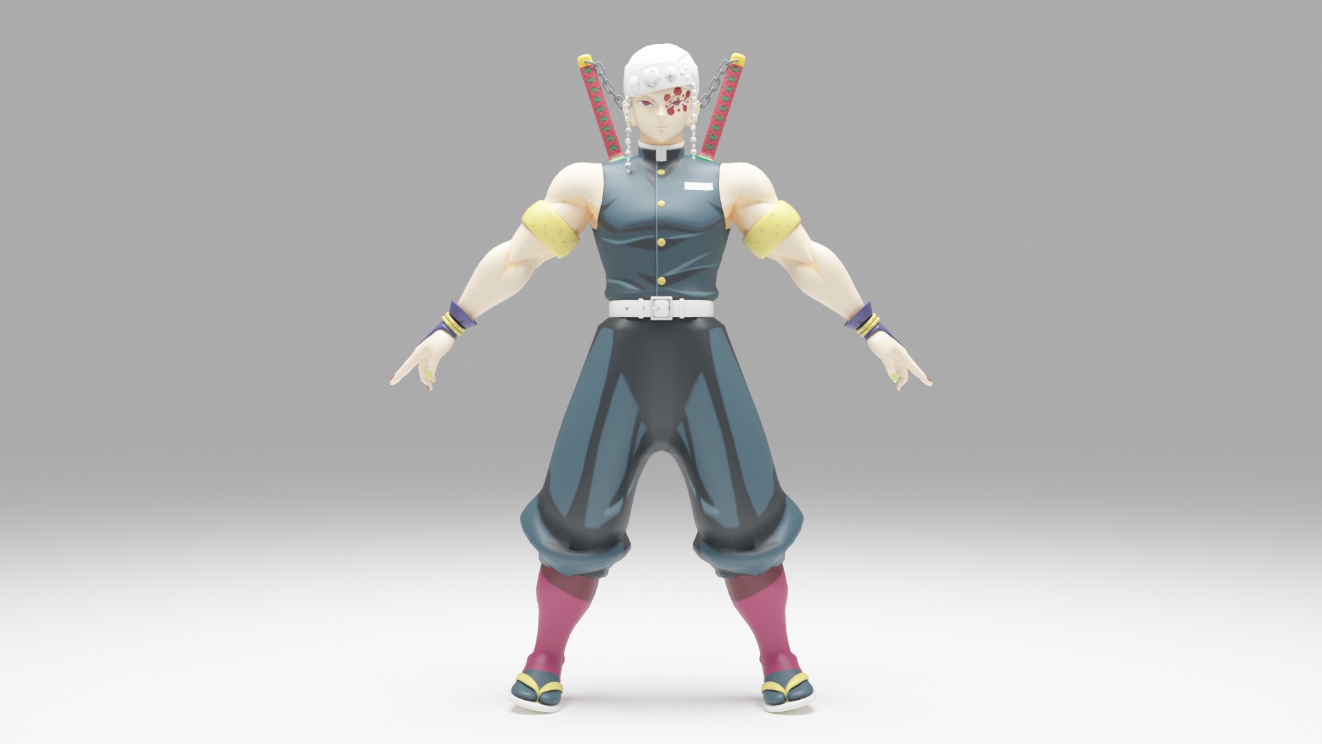 Uzui Tengen - Kimetsu no Yaiba by X-Point | 3DOcean