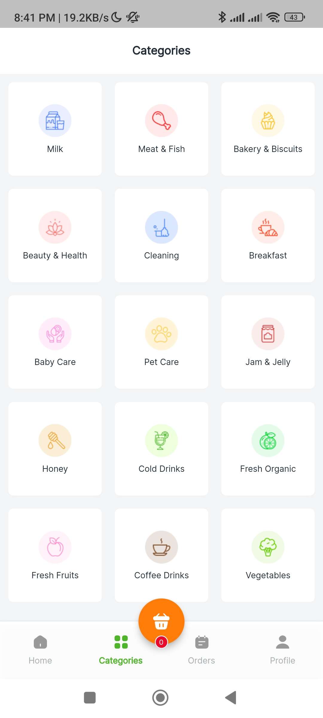Grostore - Food & Grocery eCommerce Customer App by ThemeTags | CodeCanyon