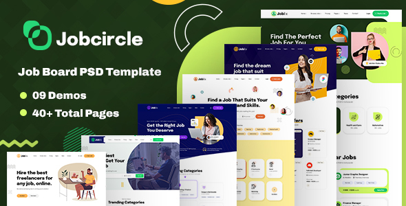 Job Circle - Job Portal Template by arrow_themes | ThemeForest
