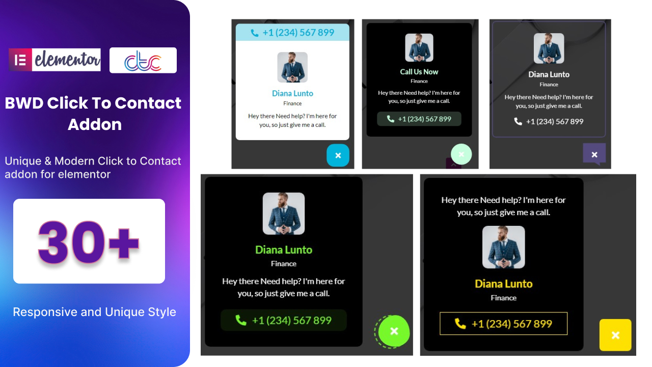 BWD Elementor addons bundle by BestWpDeveloper | CodeCanyon