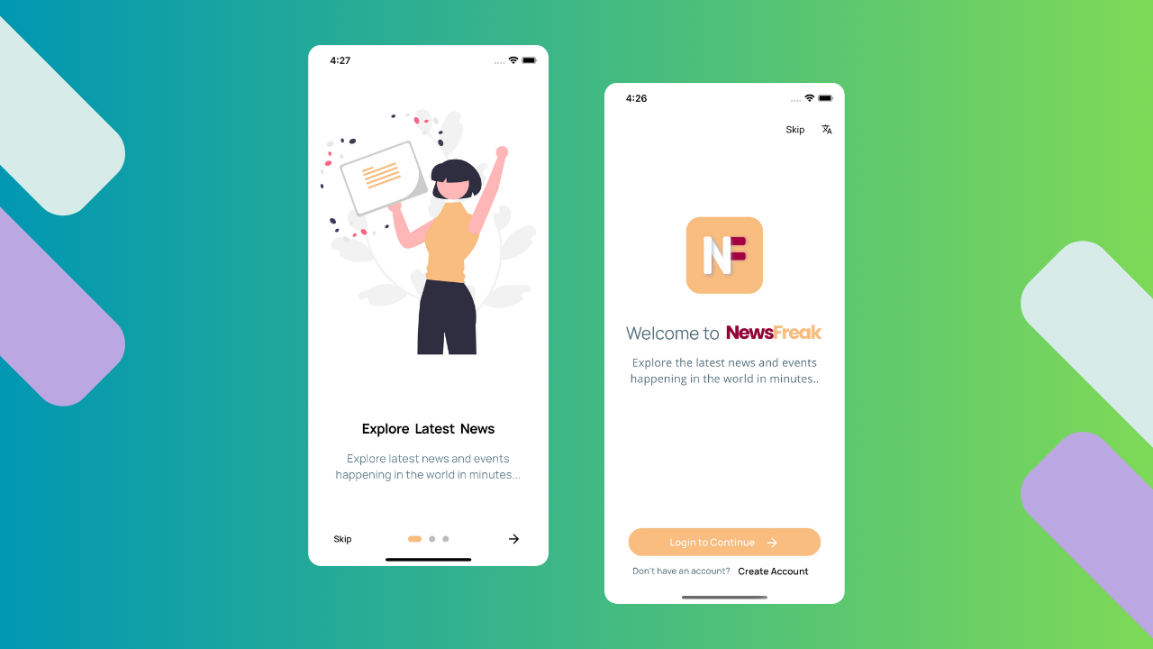 Newsfreak - Flutter Mobile App for WordPress by mrblab | CodeCanyon