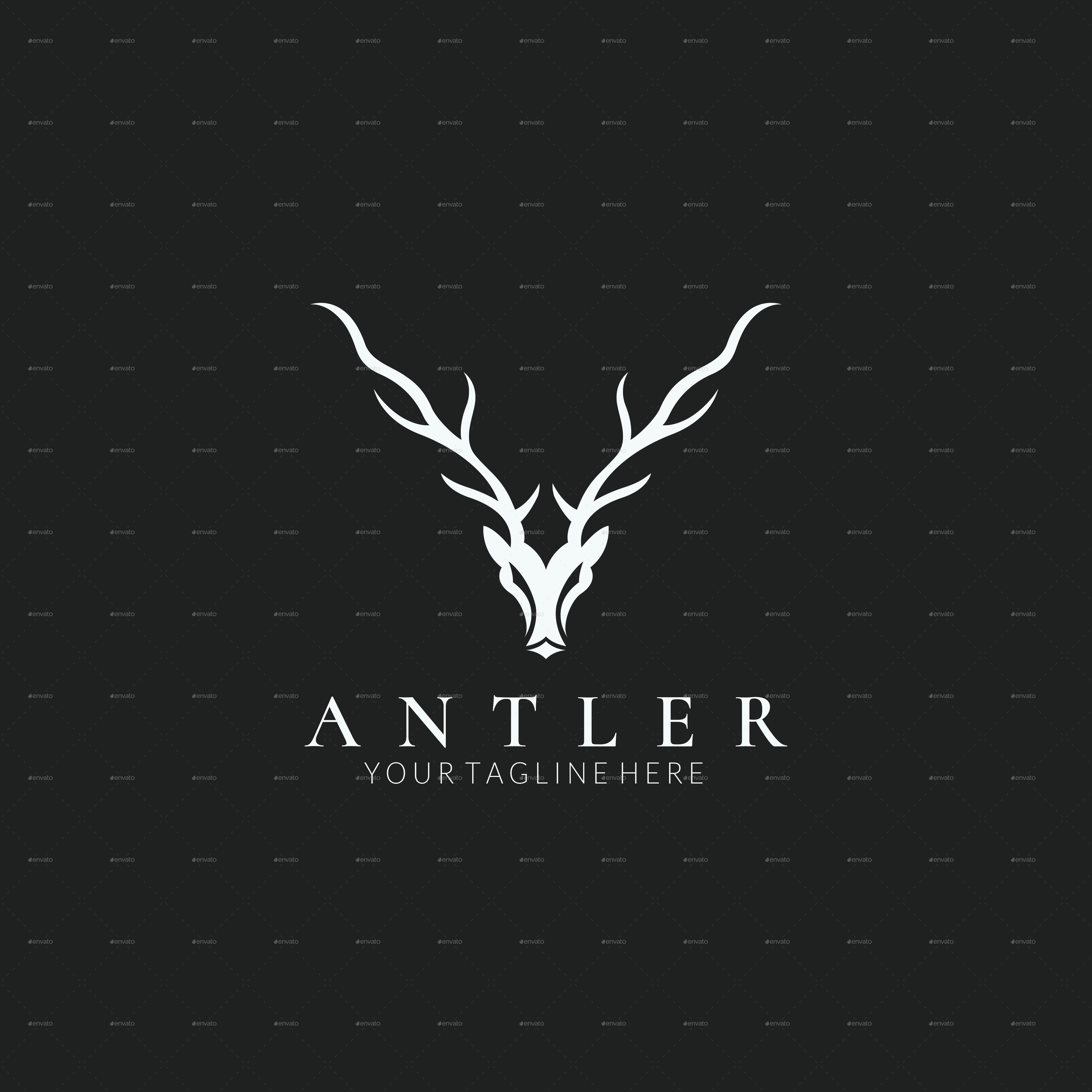 Antler Logo Template, Logo Templates | GraphicRiver