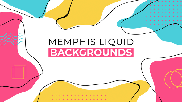 Modern Liquid Backgrounds, After Effects Project Files | VideoHive