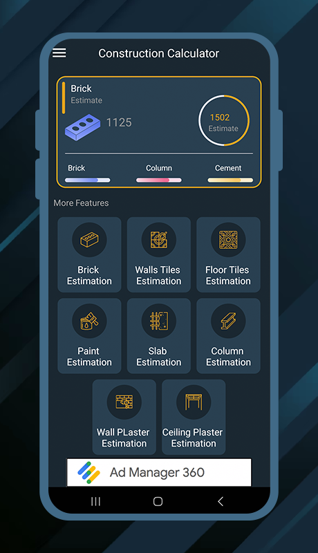 Construction Calculator - Construction Estimator - Real Estate Build Cost Count - Civil ...