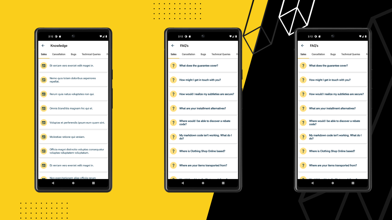 Rio Help Desk Ticketing Flutter App UI Template by 5leaf | CodeCanyon