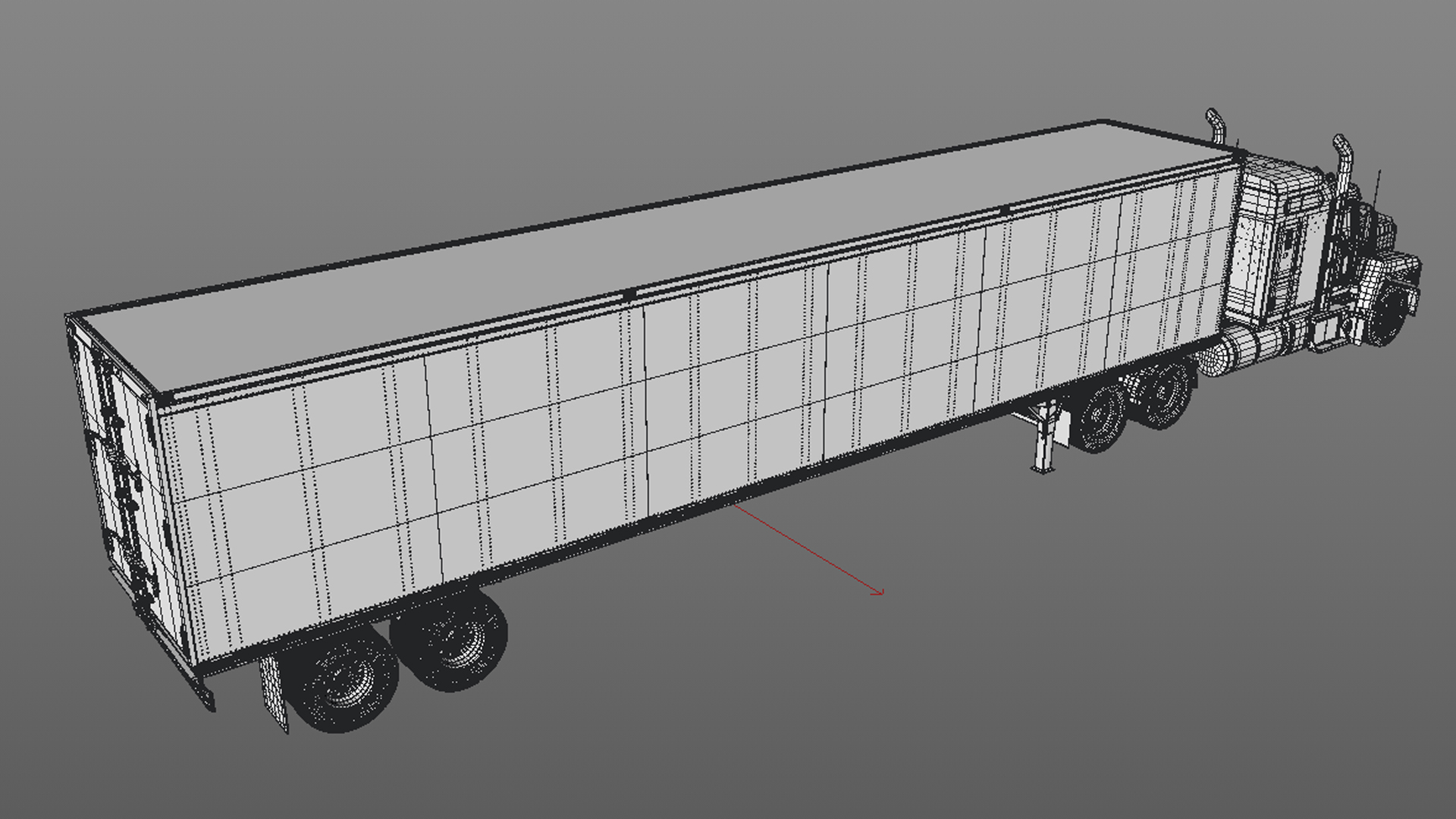 Trailer Truck Mack by ap_89 | 3DOcean