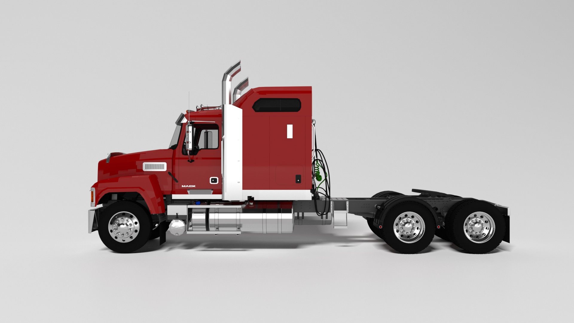Trailer Truck Mack by ap_89 | 3DOcean