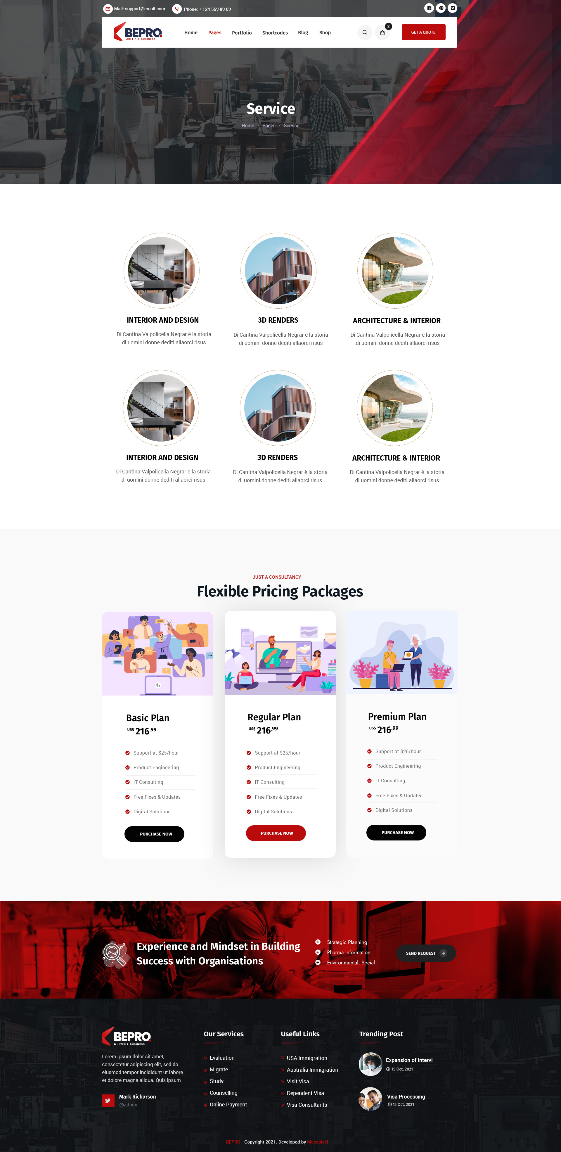 Bepro - Multi-Purpose Business & Consulting Figma Template by mexopixel
